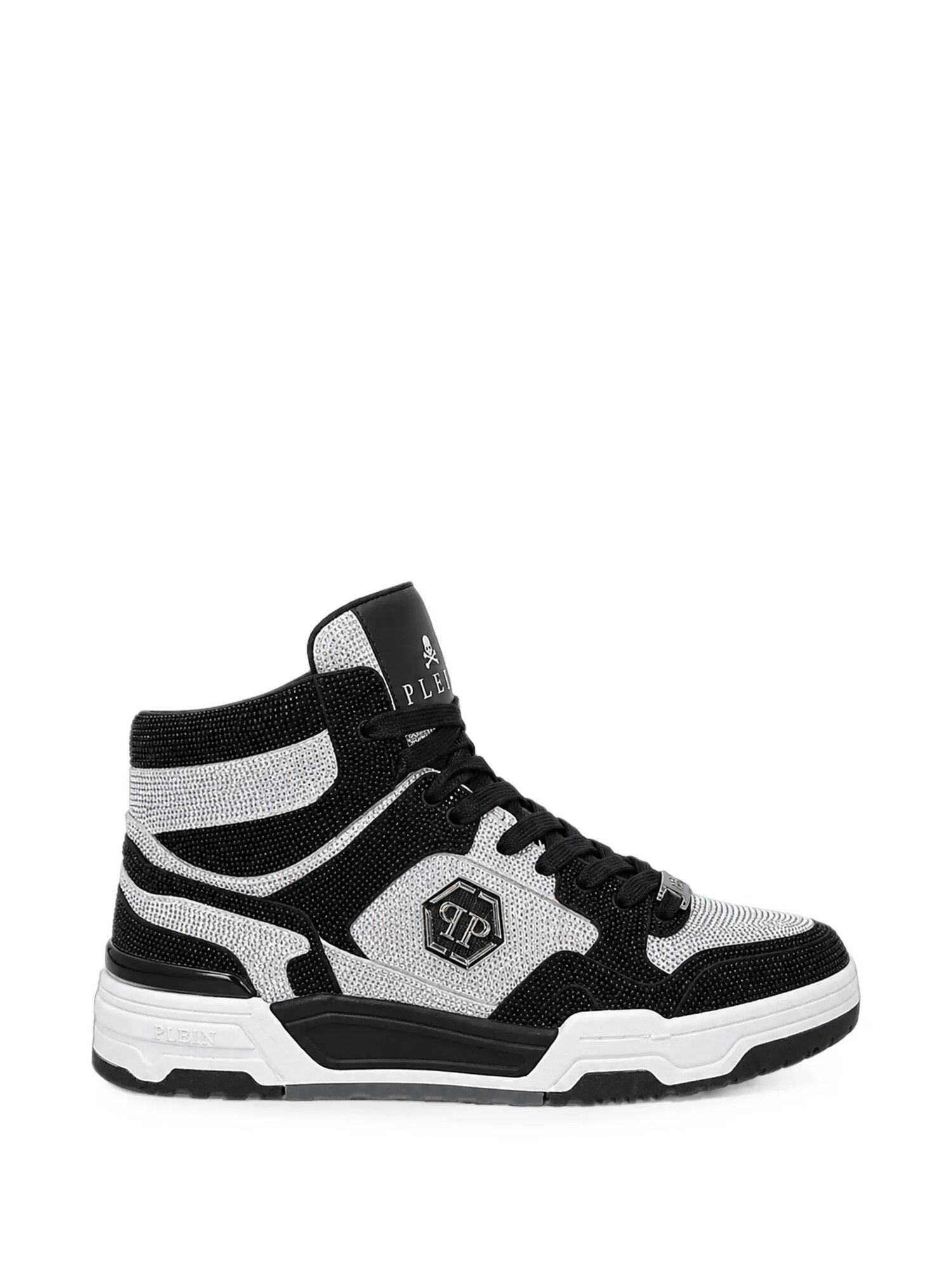 Кроссовки PHILIPP PLEIN Mid-top Predator V2 Strass sneakers