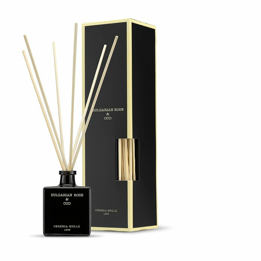 Ароматический диффузор болгарская роза и УД Cereria Molla 1899 Bulgarian Rose & Oud 100 мл