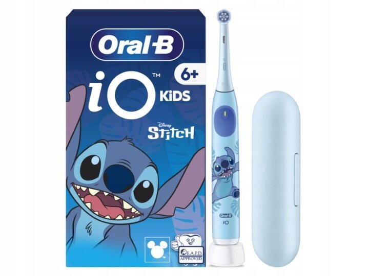 Детская зубная щетка ORAL-B IO Stitch + футляр
