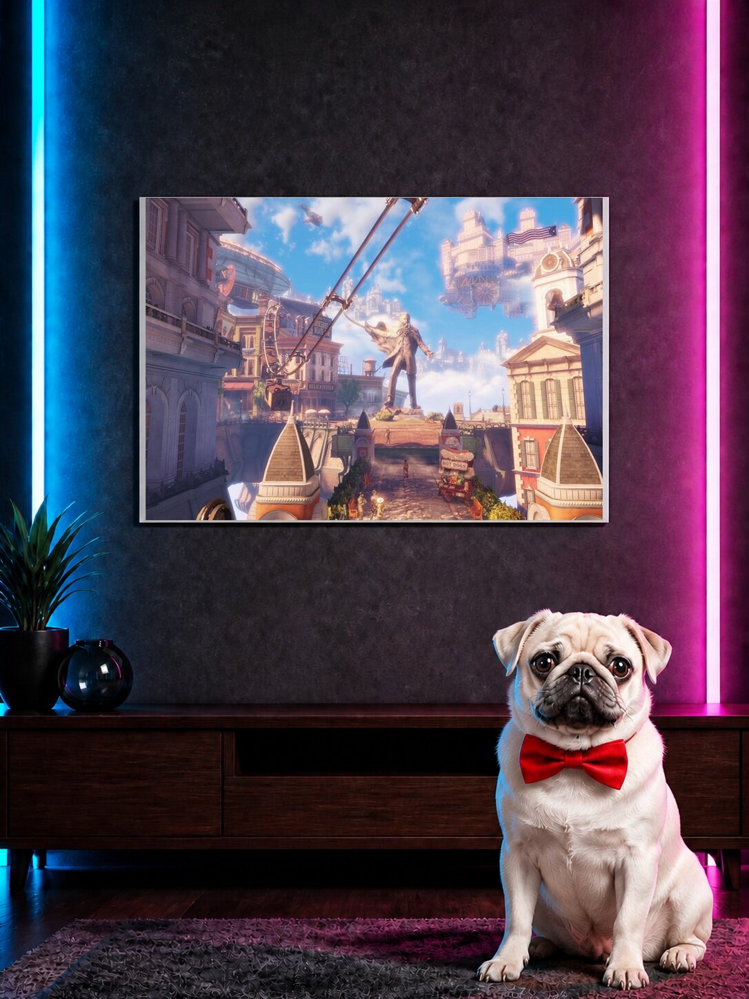 Плакат BioShock — легендарные игровые мотивы для игровой A3