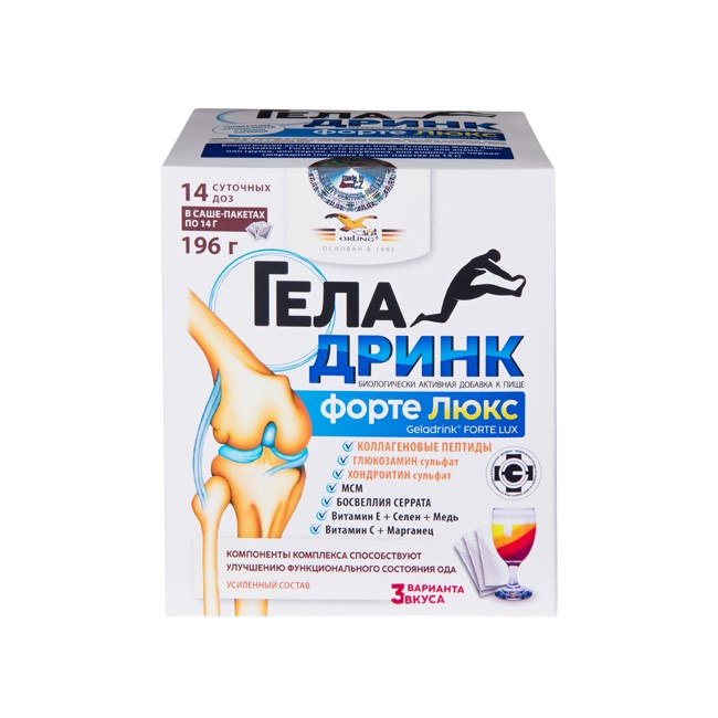 Геладринк Форте Люкс / Geladrink Forte Lux саше-пакетики 14 г 14 шт