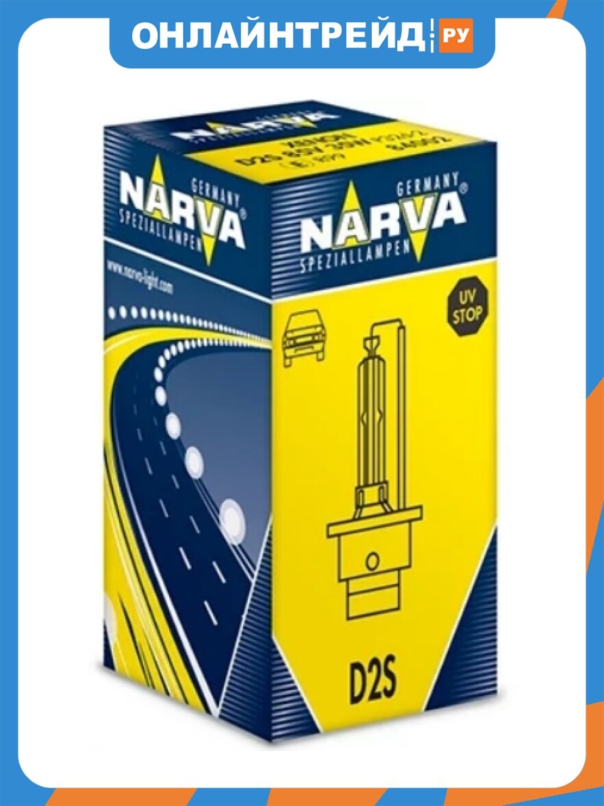 Лампа автомобильная Narva Xenon D2S 85V-35W P32d-2 1шт, 84002