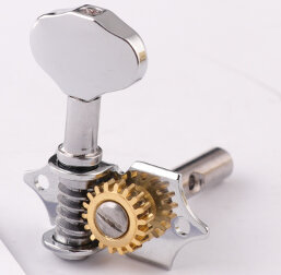 MHC-112-CR-3+3 Колки для гитары 3+3, хром, Metallor