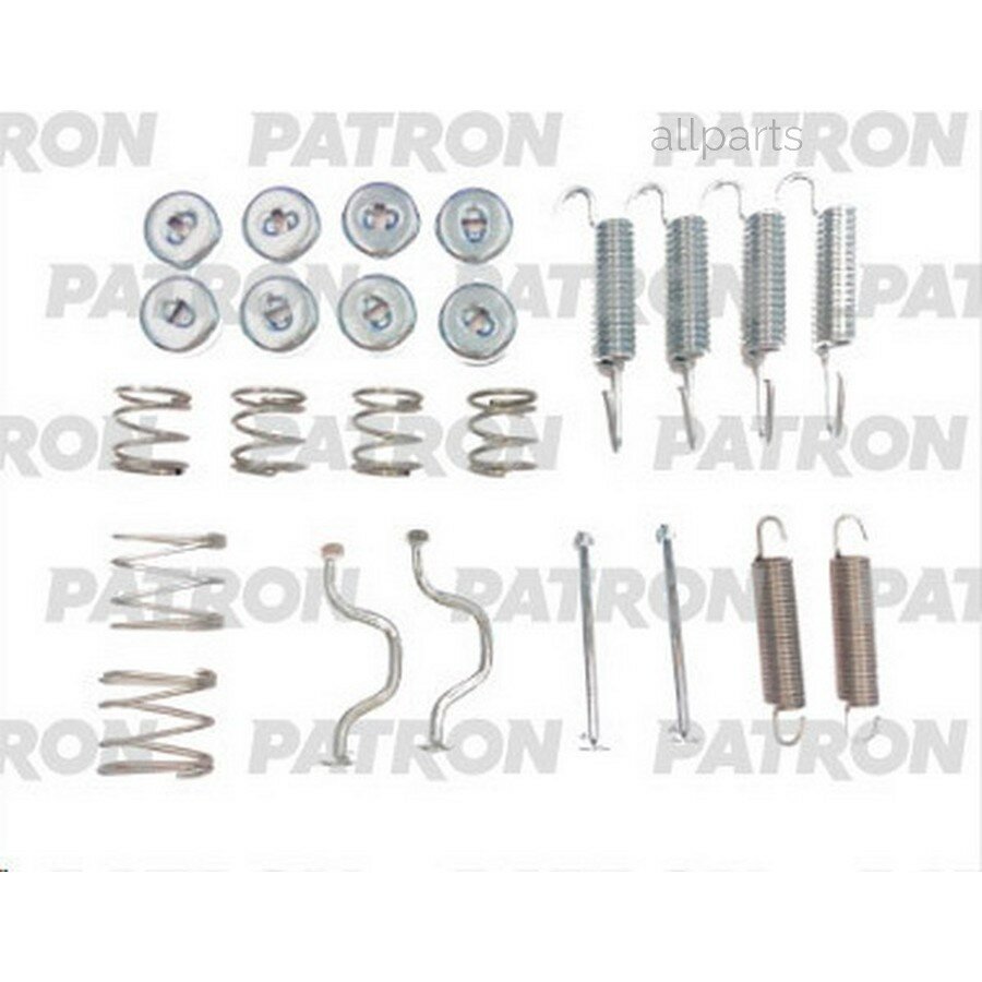 PATRON PSRK0059 комплект монтажный тормозных колодок барабанных LEXUS GS 05-, GS 93-97, GS 97-05, IS 99-, IS SPORTCROSS 01-, LS 94-, SC 01-, TOYOTA AVENSIS VERSO 01-, PREVIA 00-, PREVIA 90-00, RAV 4