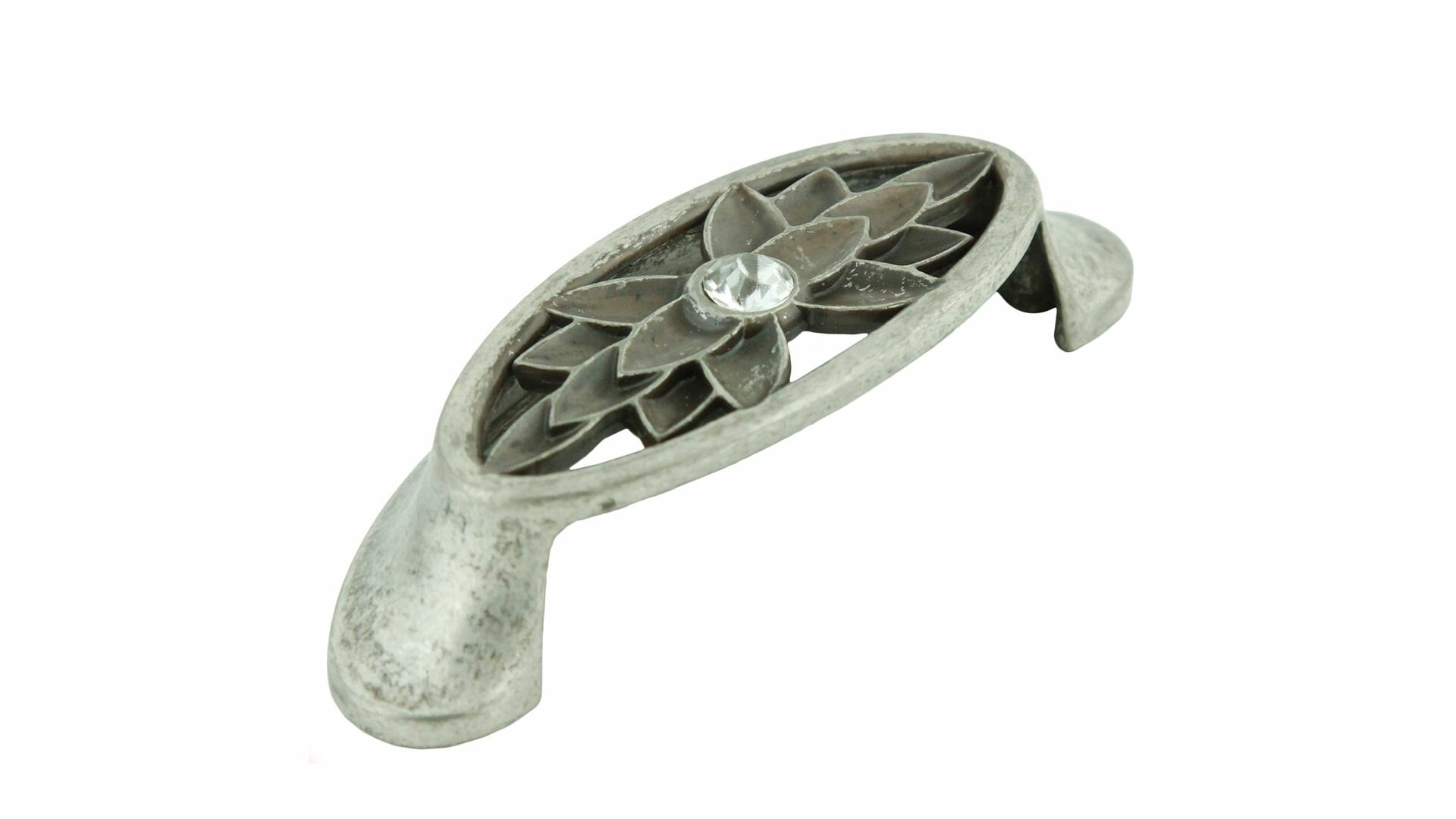 Мебельная ручка RS416BAZ.3/64, чернёный старинный цинк