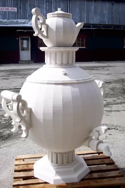 Фигура из пенопласта "Самовар"