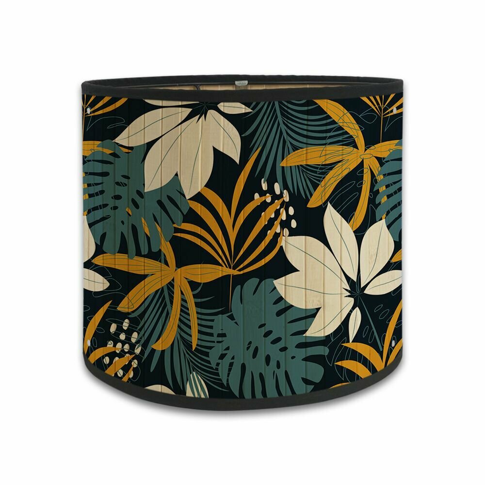 Круглый абажур-барабан (30 см) для настольных и торшерных ламп