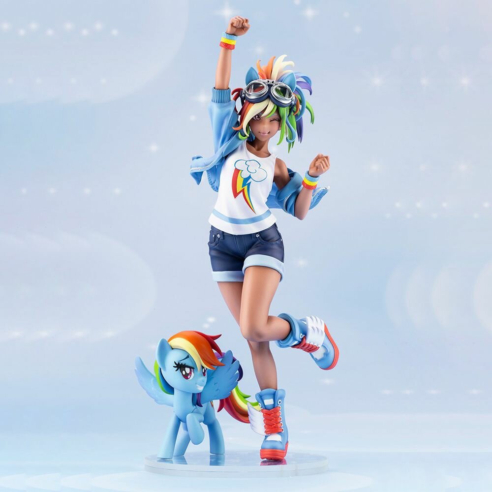 Игрушка "Радужная Лошадь My Little Pony", модель Rainbow Dash, пластик, 21 см