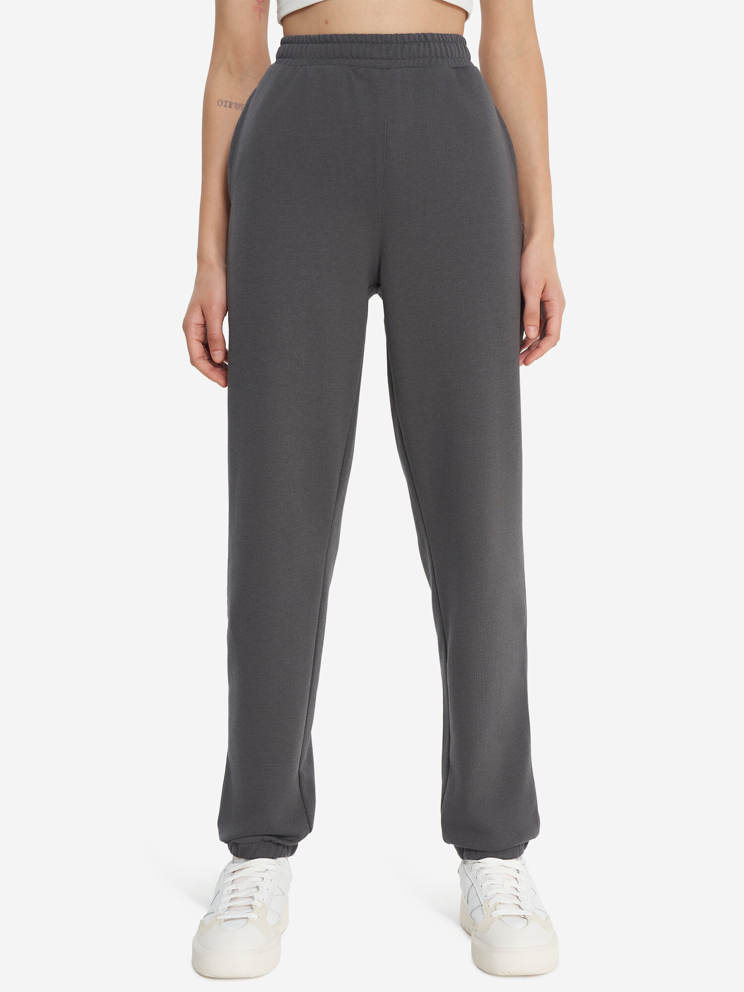 Брюки джоггеры MATRIX SPORT MSF Knitted Pants, размер 42-44, темно-серый — фото 1