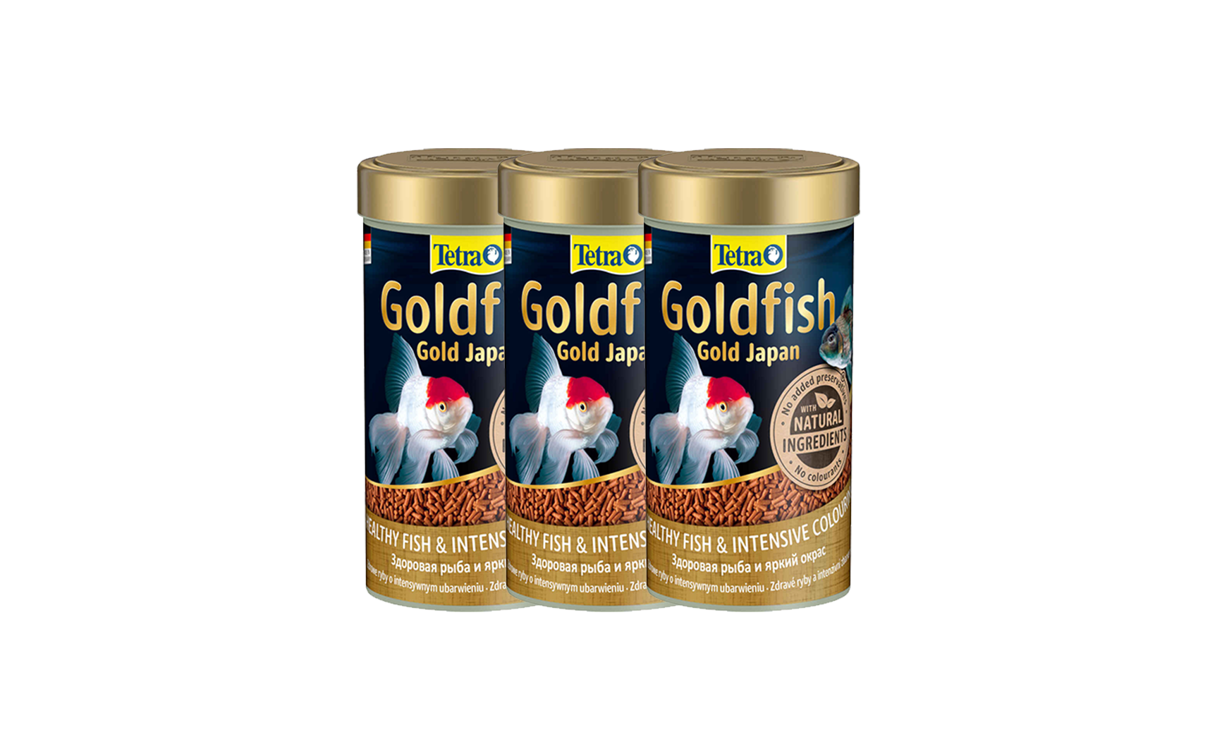Корм Tetra Goldfish Gold Japan для селекционных золотых рыб в шариках 250 мл
