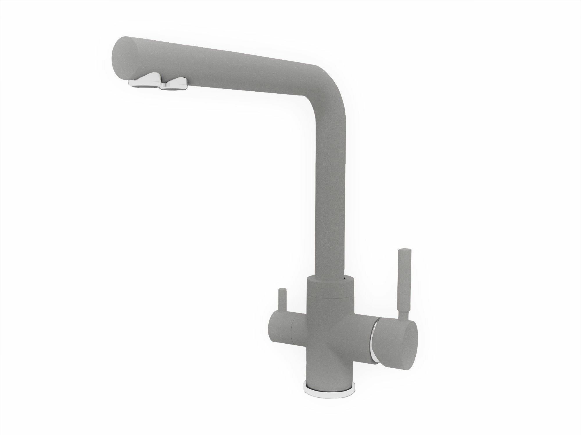 Смеситель Florentina альдо Серый шелк