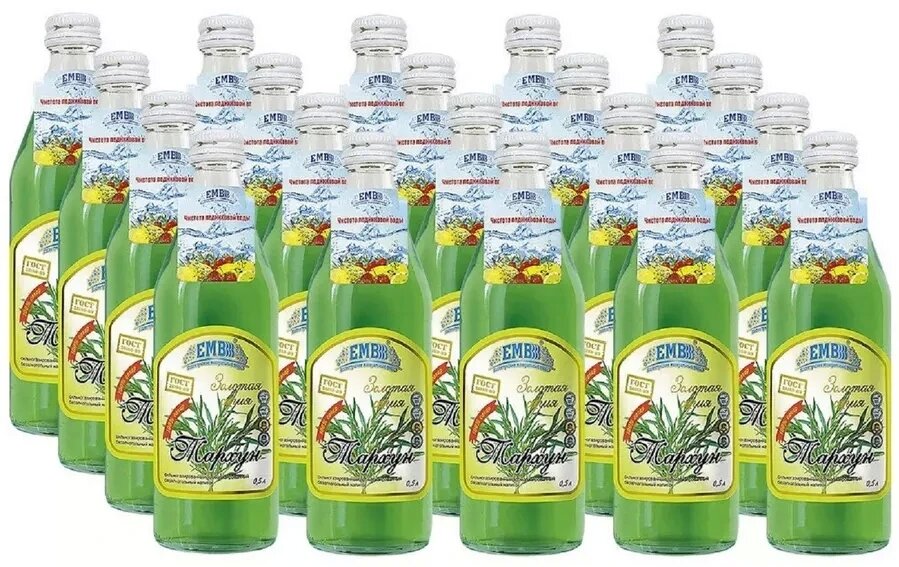 Лимонад ЕМВ 0,5л.*12шт. Тархун ЕМВ Напиток газированный Россия