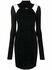 Платье Versace Jeans Couture, размер 40 IT, черный