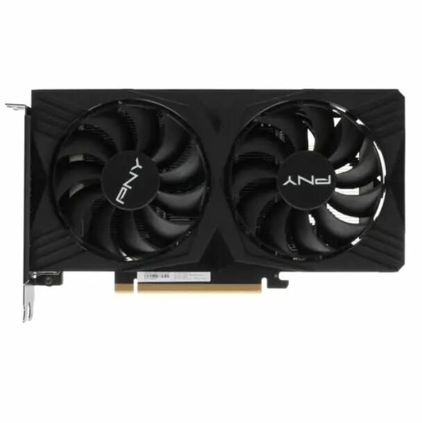Видеокарта PNY GeForce RTX 4060 VERTO (VCG40608DFXPB1) - PCI Express 4.0, 8 ГБ, GDDR6, 128 бит, HDMI, DisplayPort, GPU 1830 МГц