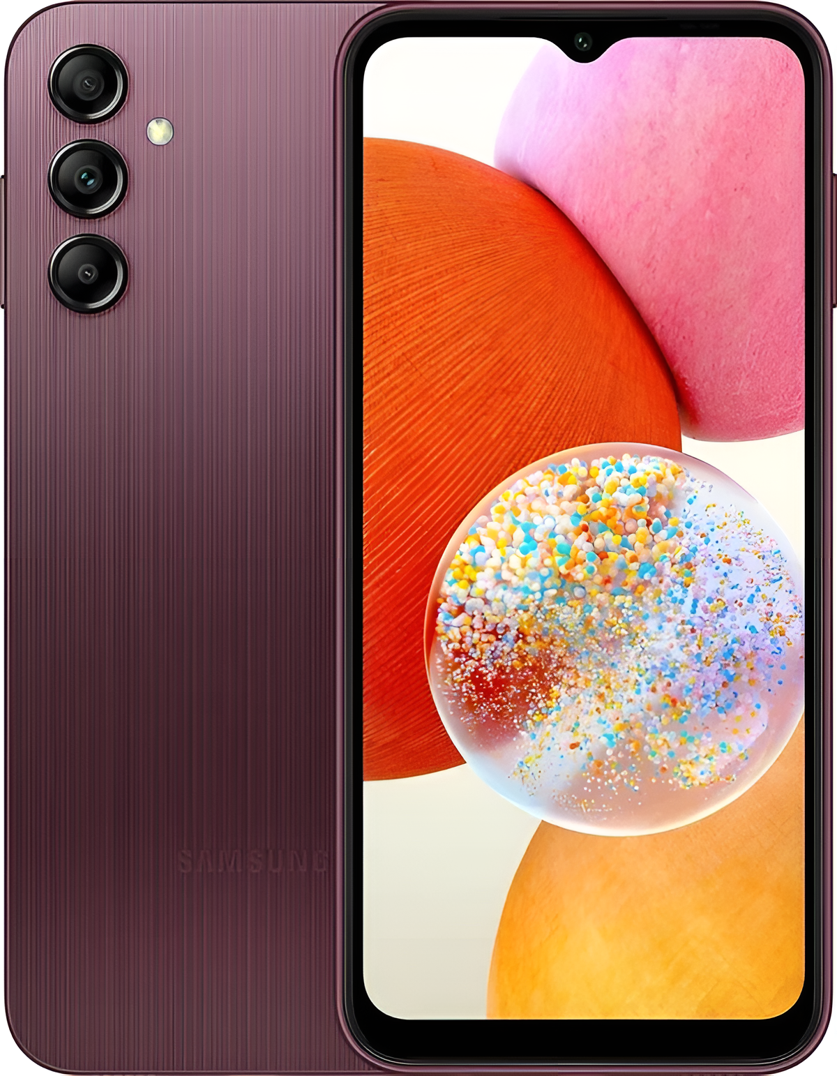 Смартфон Samsung Galaxy A14 5G, 4/128 ГБ, Dual nano SIM, красный