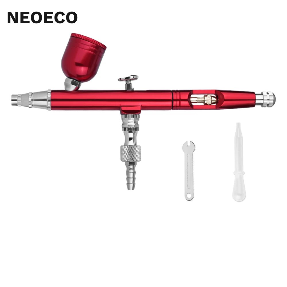 Аэрограф NEOECO NCT-133R, двойное действие, 0.3 мм