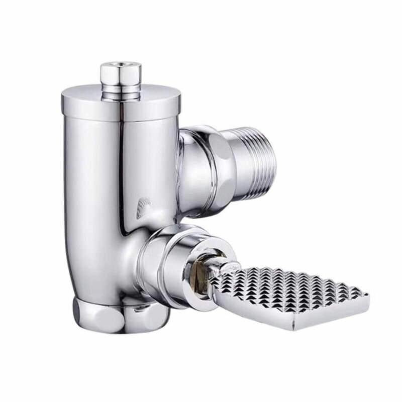 Педальные клапаны смыва для писсуаров и напольных унитазов, - Ступая в воду