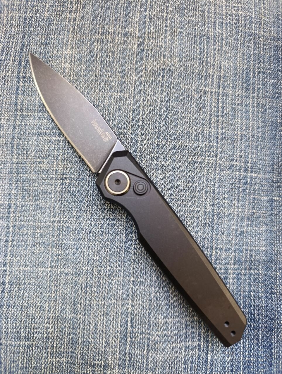 Нож складной автоматический MIRCO 7551 Launch 18, Черный