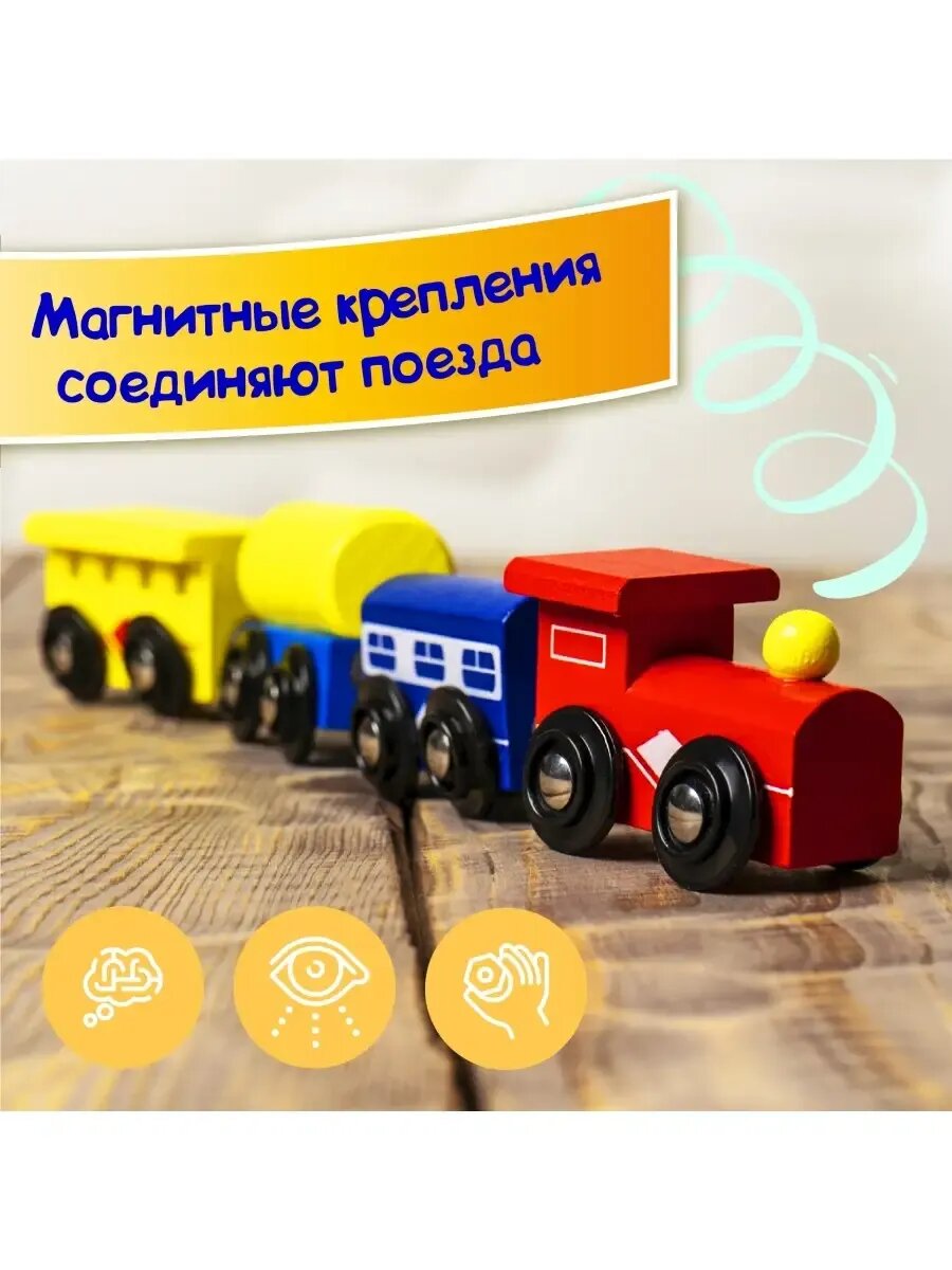 Паровоз для деревянной железной дороги