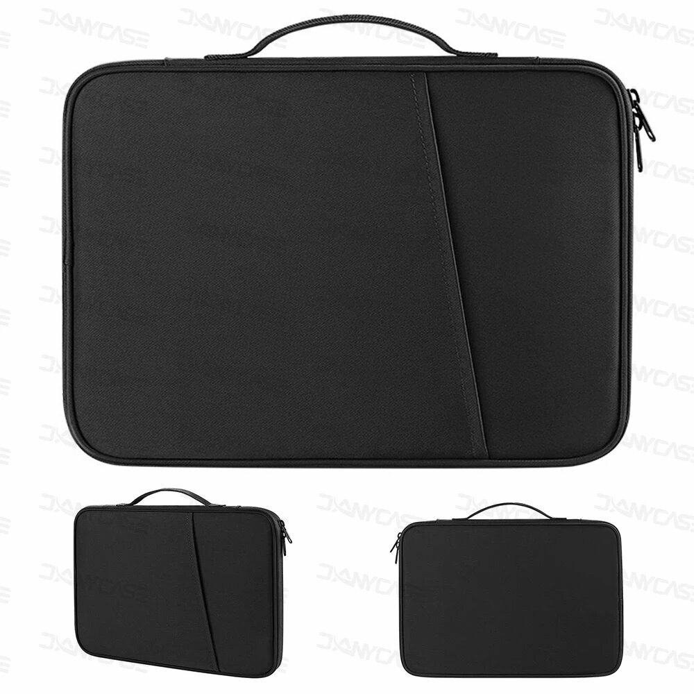 DANYCASE Рукав для планшета 10.8-13 дюймов светло-серый 12.9-13in, Black