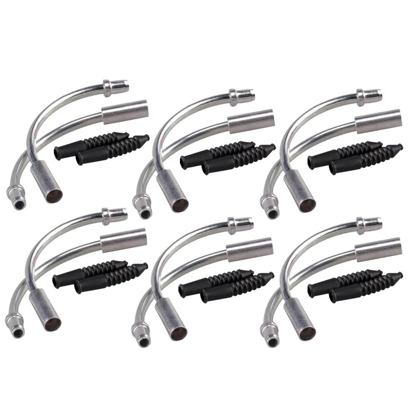 Тормозные тросы V-Brake, комплект 6 шт, цвет 6