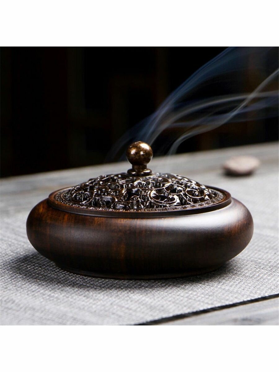 Кадильница для благовоний и ладана, бахурница для дома, подставка кадило для медитаций