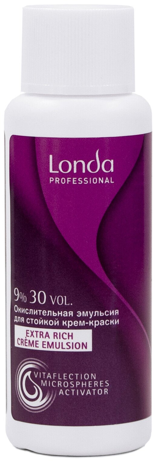 Londa Professional Londacolor Окислительная эмульсия для стойкой крем-краски Extra Rich Creme Emulsion 9 %, 60 мл