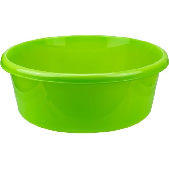 Таз круглый Idea 8л М 2512 ярко-зеленый