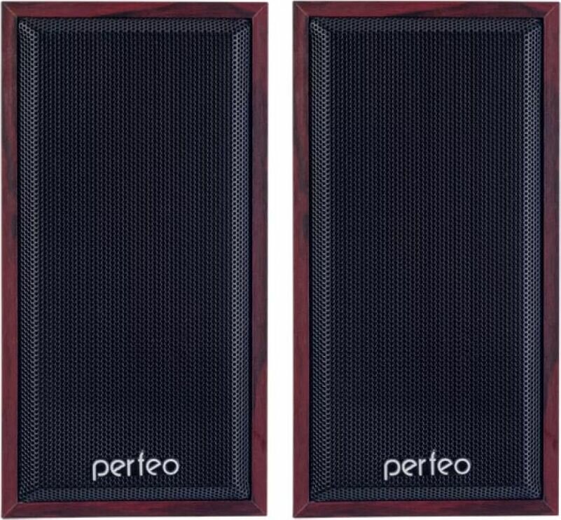 Колонки компьютерные 2.0 (PF-A4388) CABINET махагон