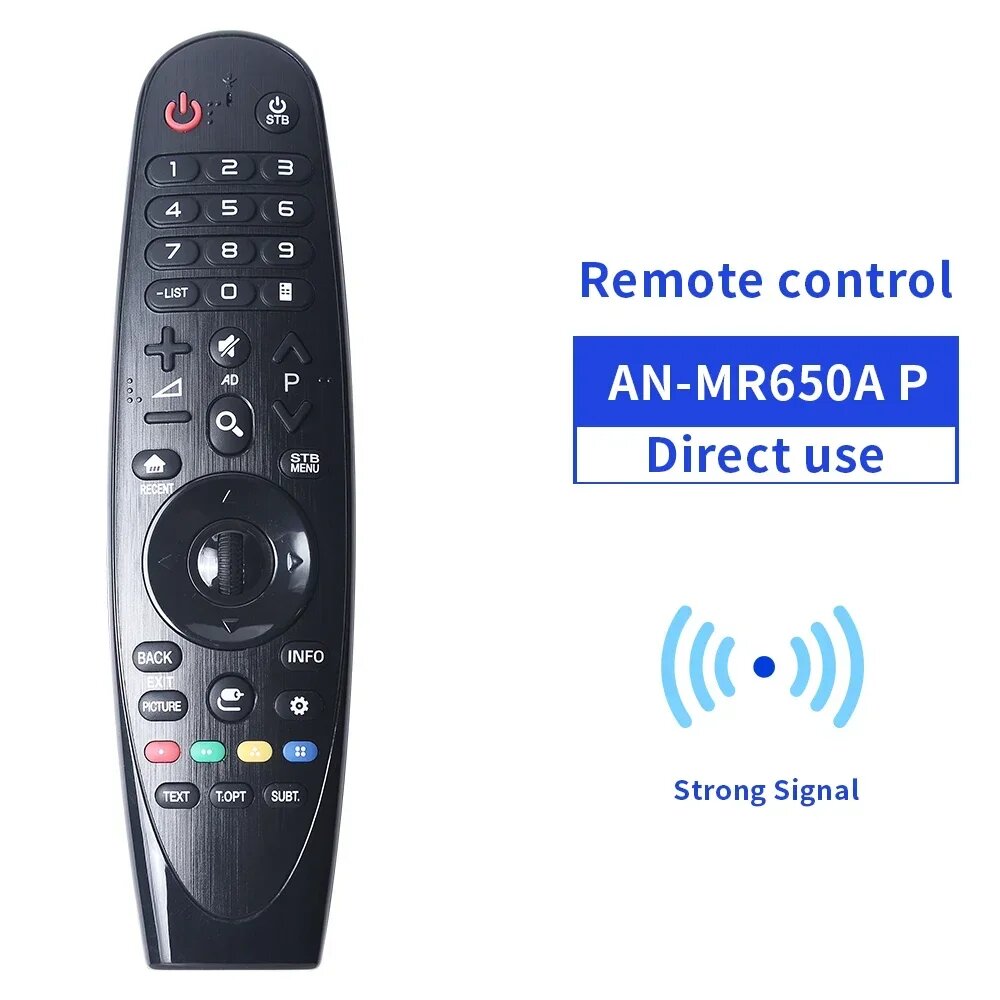 ZF применяется к голосу для LG Magic Bluetooth TV Пульт дистанционного управления AN-MR650A AN-MR18BA AN-MR19BA 43UJ6500 43UK6300 UN8500 UM7600 UM740