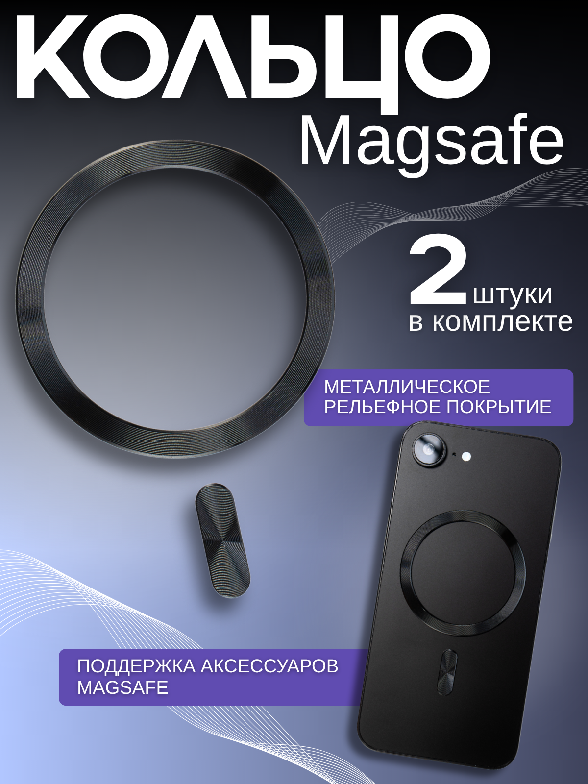 Кольцо Magsafe для беспроводной зарядки