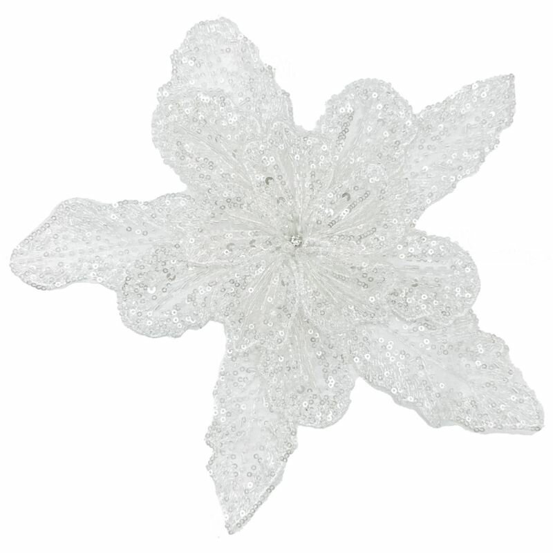 Аппликация из тюля с цветами