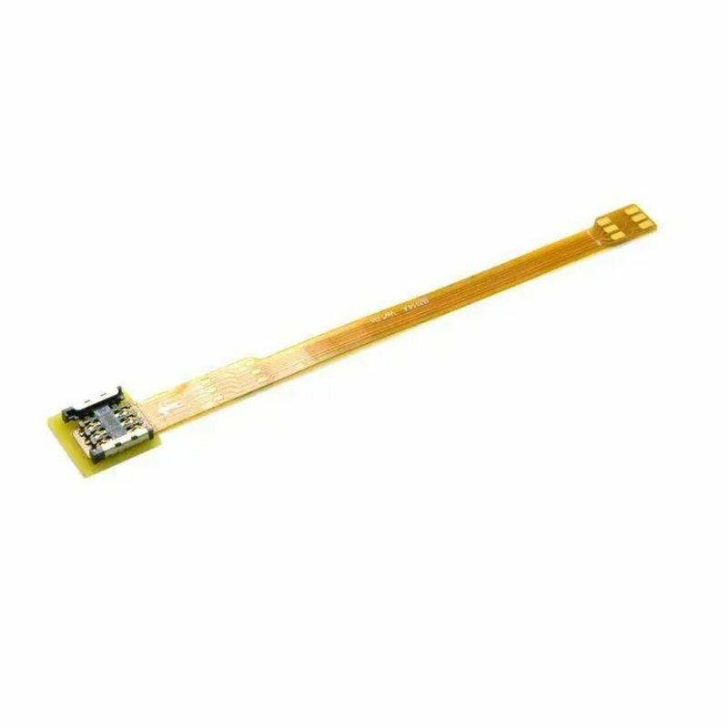 Комплект для удлинителя Micro-SIM-карты на Nano-SIM, мягкий плоский кабель-удлинитель FPC 10 см