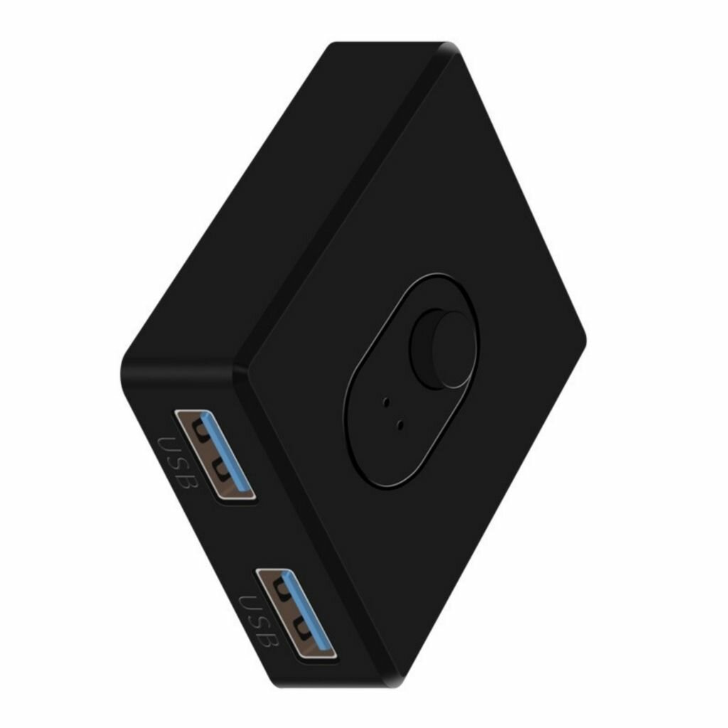 , Переключатель USB2.0/3.0, USB 1 в 2 выхода, Двунаправленное устройство для совместного использования компьютеров