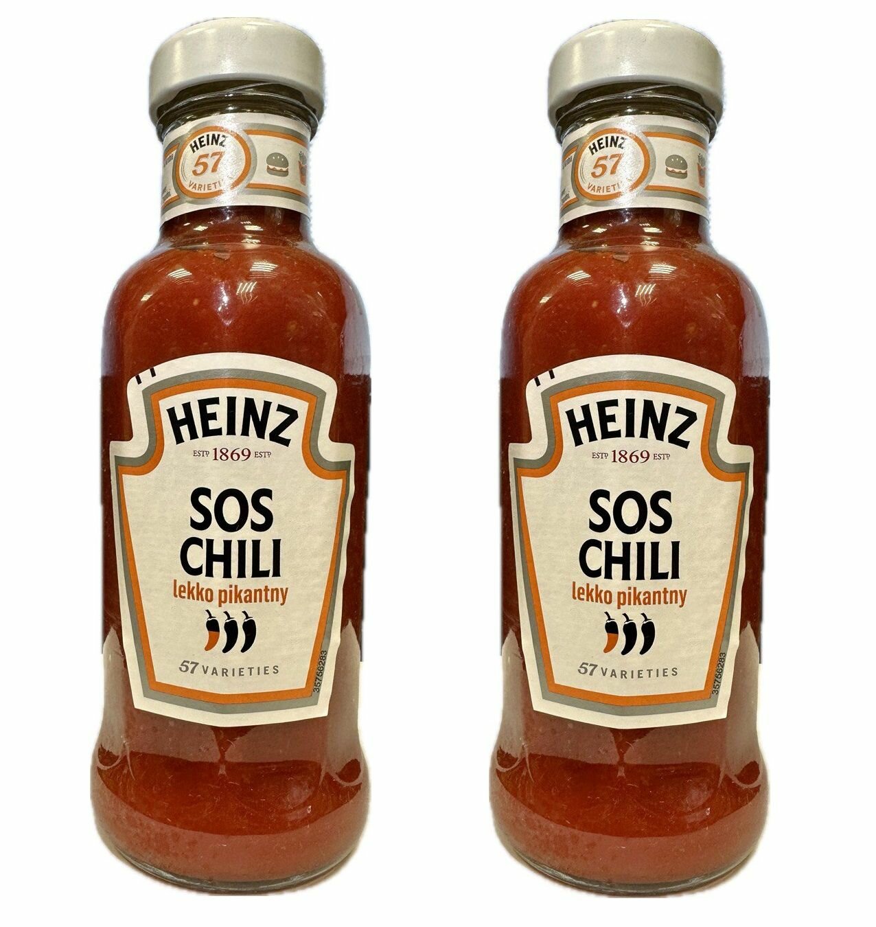 Соус Чили (легкий) Chili (импорт), Heinz, Польша, ст/б 330 г х 2шт