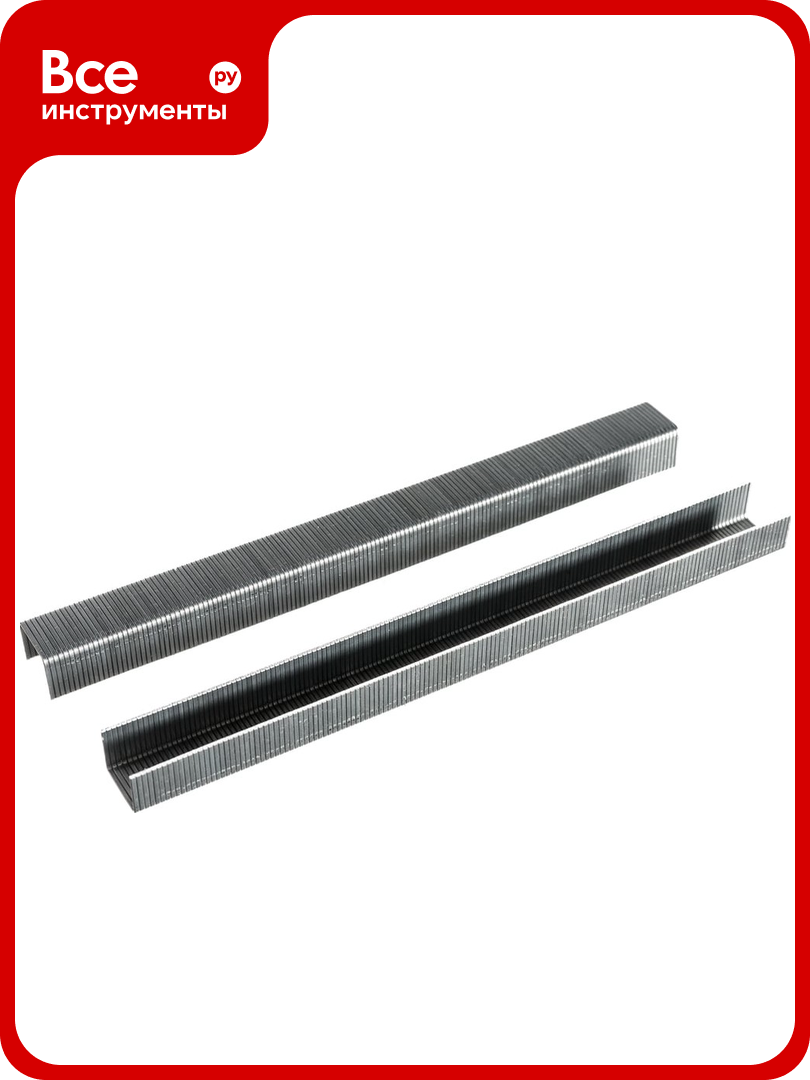 Скобы для пневматического степлера Gigant тип 80, 10 мм, 4800 шт. GS-80-10, Скобы gigant тип 80, 10 мм, 4800 шт