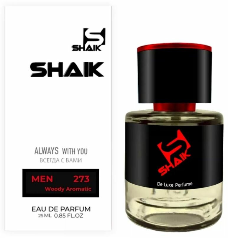 Парфюмерная вода Shaik № 273, 25 мл мужские