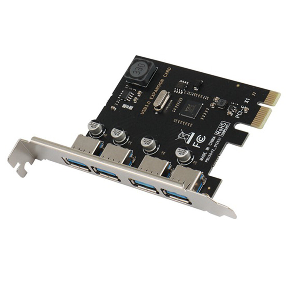 SSU 4-Портовый USB 3.0 PCI-E Карта расширения PCI Express PCIe концентратор