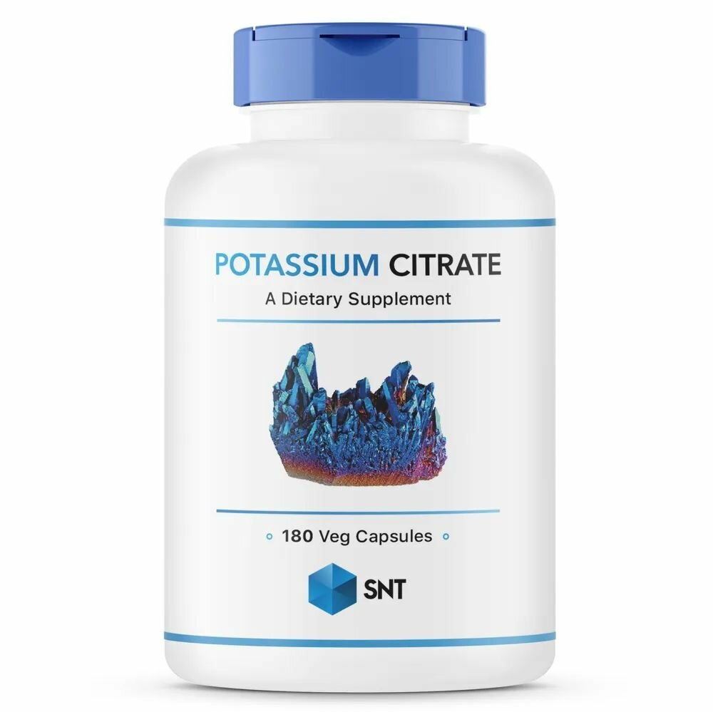 POTASSIUM CITRATE SNT / потассиум цитрат СНТ капсулы по 560 мг, №180