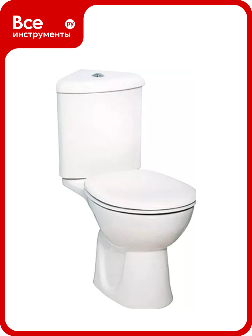 Угловой унитаз Vitra Arkitekt с сиденьем микролифт 9754B003-7201, из ведущих, ведущих мировых брендов