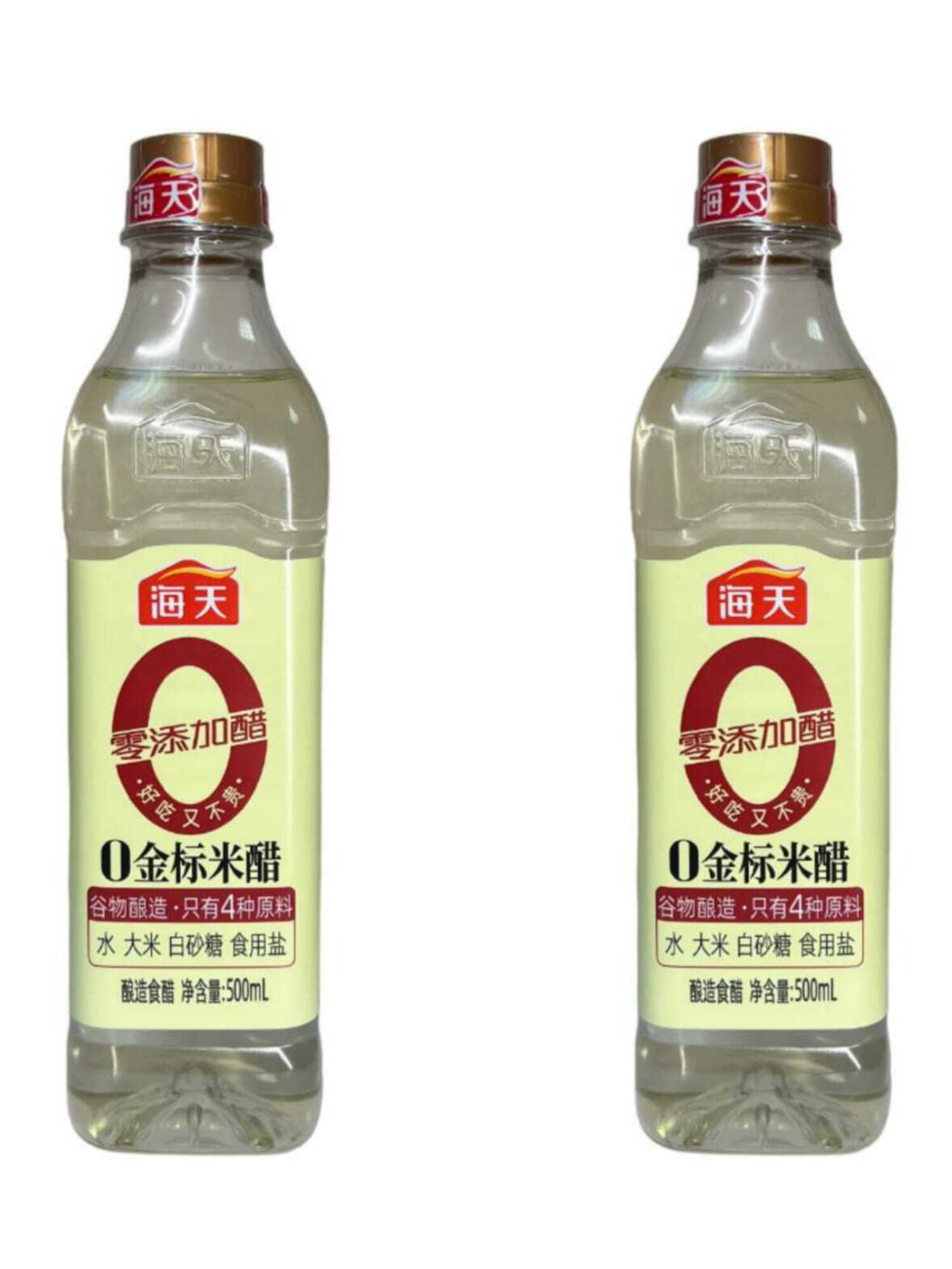 Уксус рисовый Haday 0 Cветлый, 500 мл, 2 шт