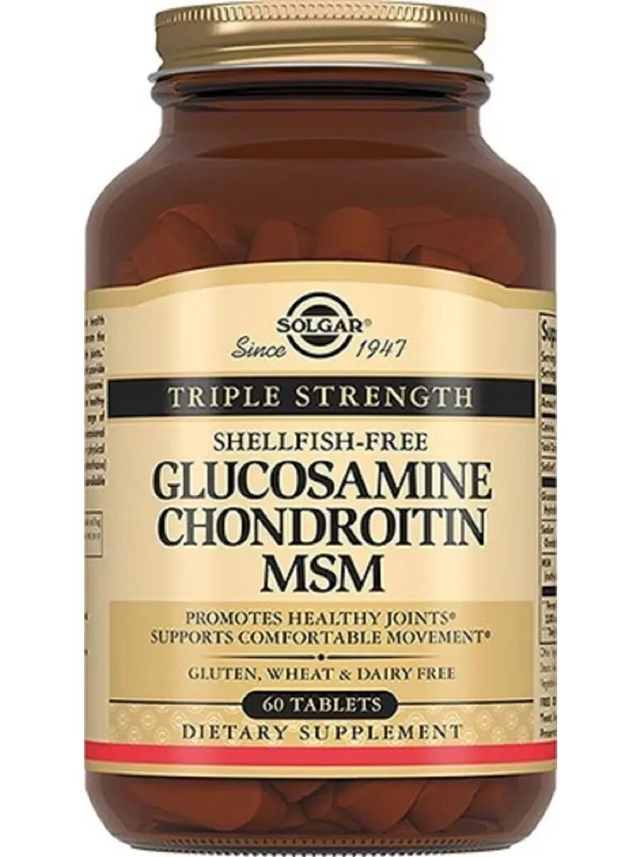 Комплекс глюкозамина и хондроитина и мсм