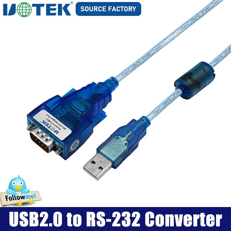 UOTEK USB в RS232 конвертер кабель FTDI, UT-8801 1.5m