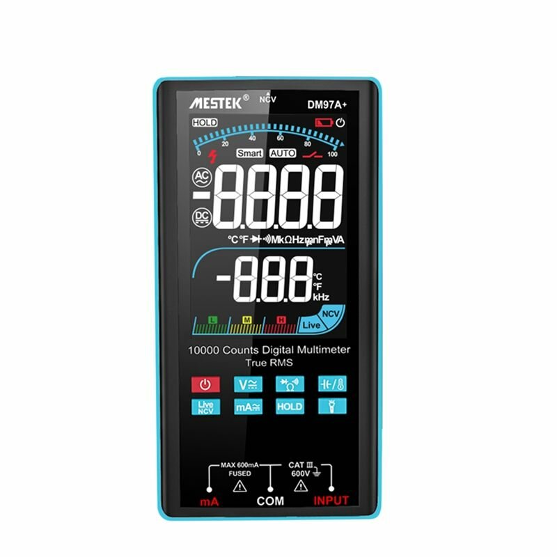Цифровой мультиметр DM97A+ MyPads с цветным экраном