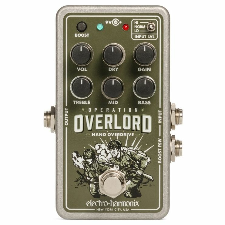 Electro-Harmonix (EHX) Operation Overlord Overdrive Nano