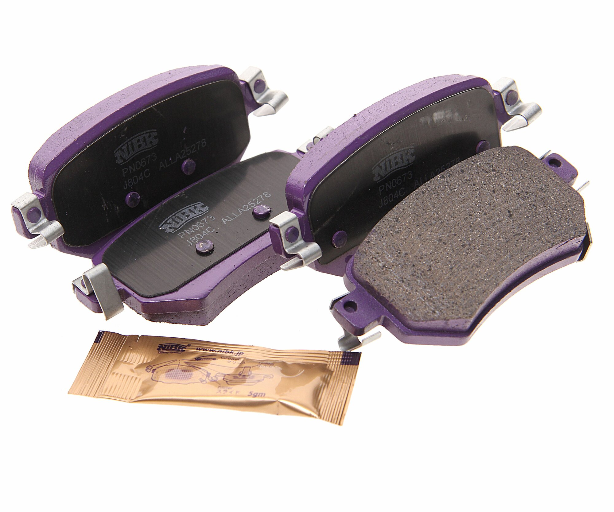 Колодки тормозные задние (4шт.) NiBK Арт. PN0673 / MAZDA 6 (15-)