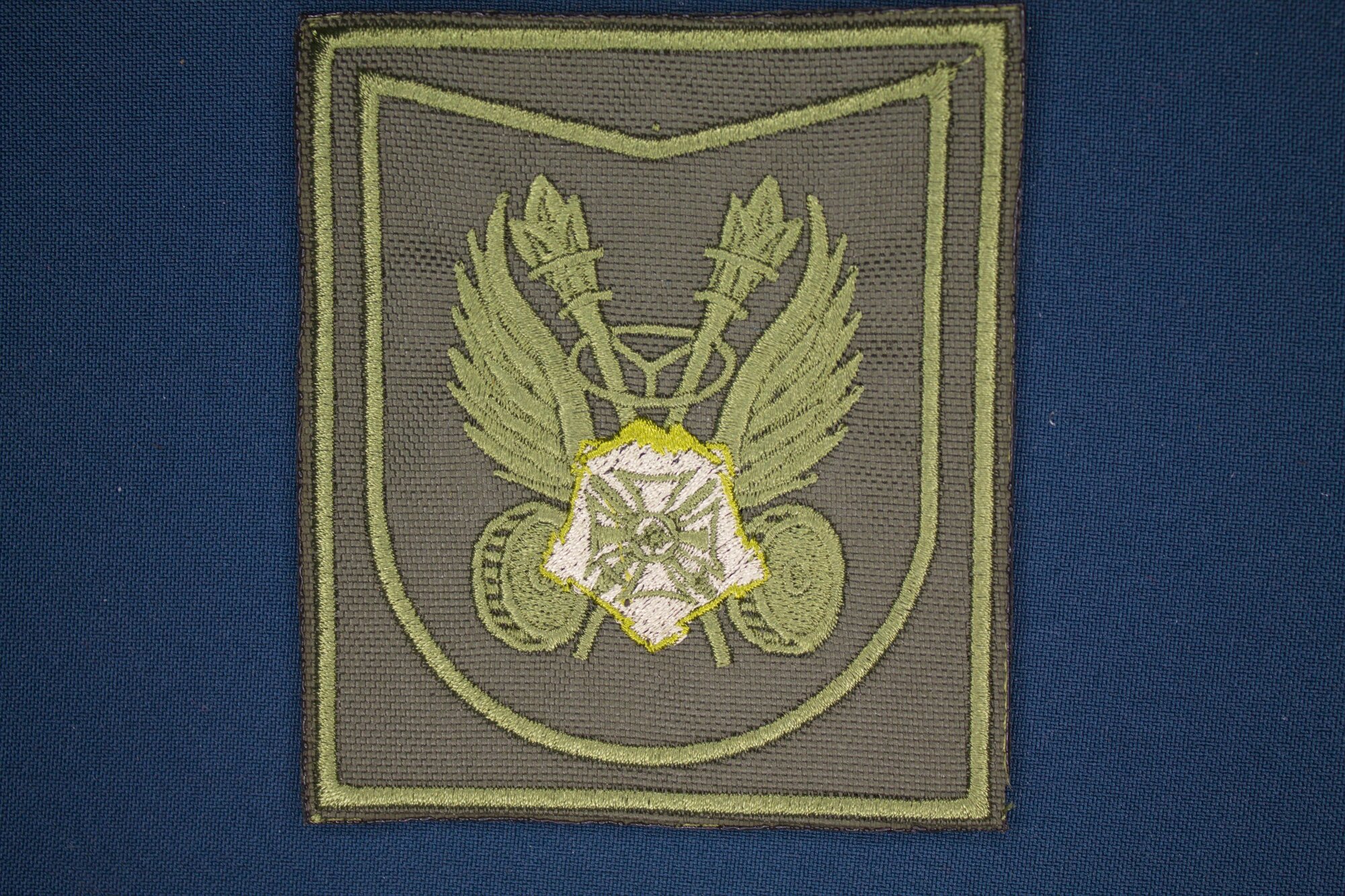 Шеврон, 18 ВАИ ЮВО, полевой, хаки