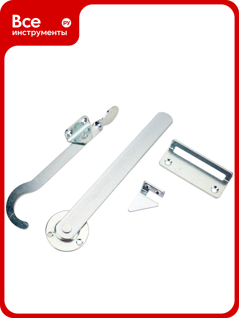 Защелка калитки Tech-Krep L230 цинк 148400