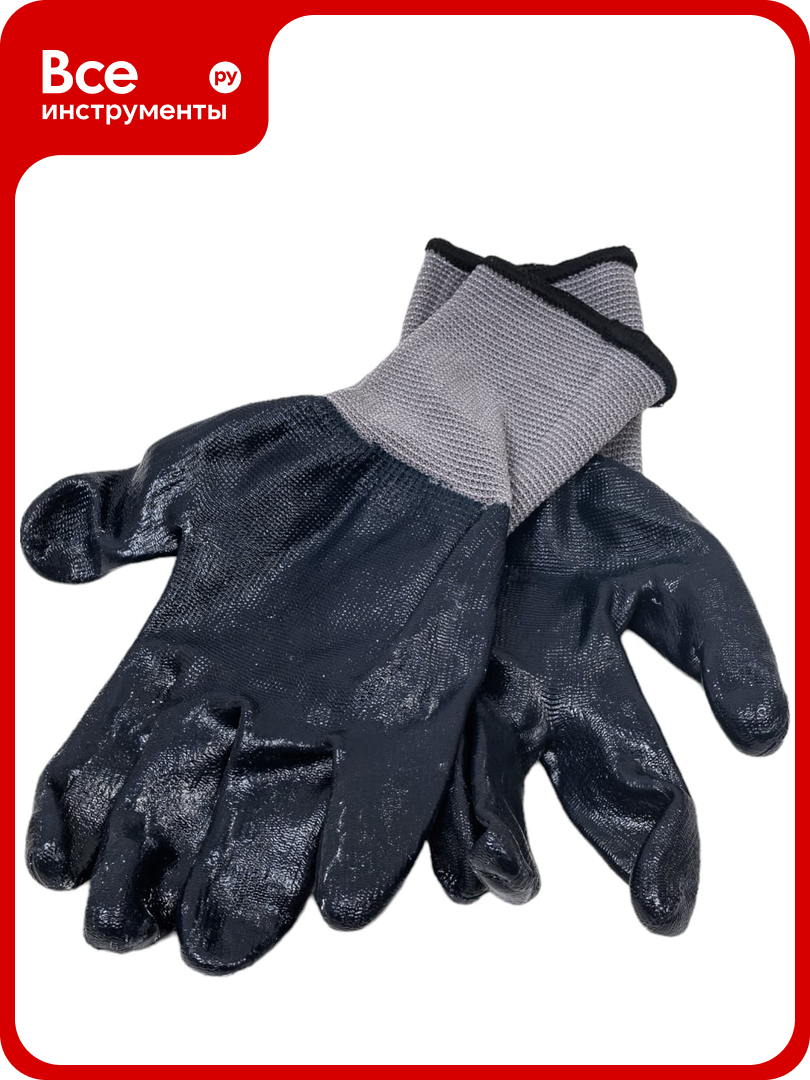 Перчатки из синтетического волокна с нитрильным покрытием ¾ марка Armprotect 3500, р.11 4631162190306, защищенная