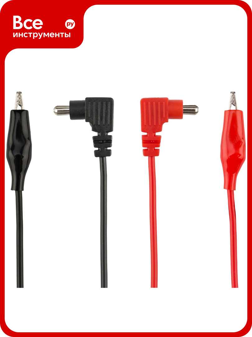 Щупы тестера с зажимом типа крокодил REX11 REXANT, проволочный наконечник с ПВХ, измерительный щуп для измерений